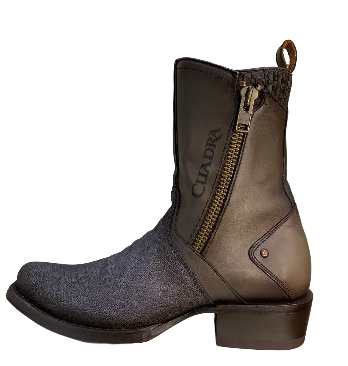 As Boots | Cuadra boots Stone with Elephant Skin