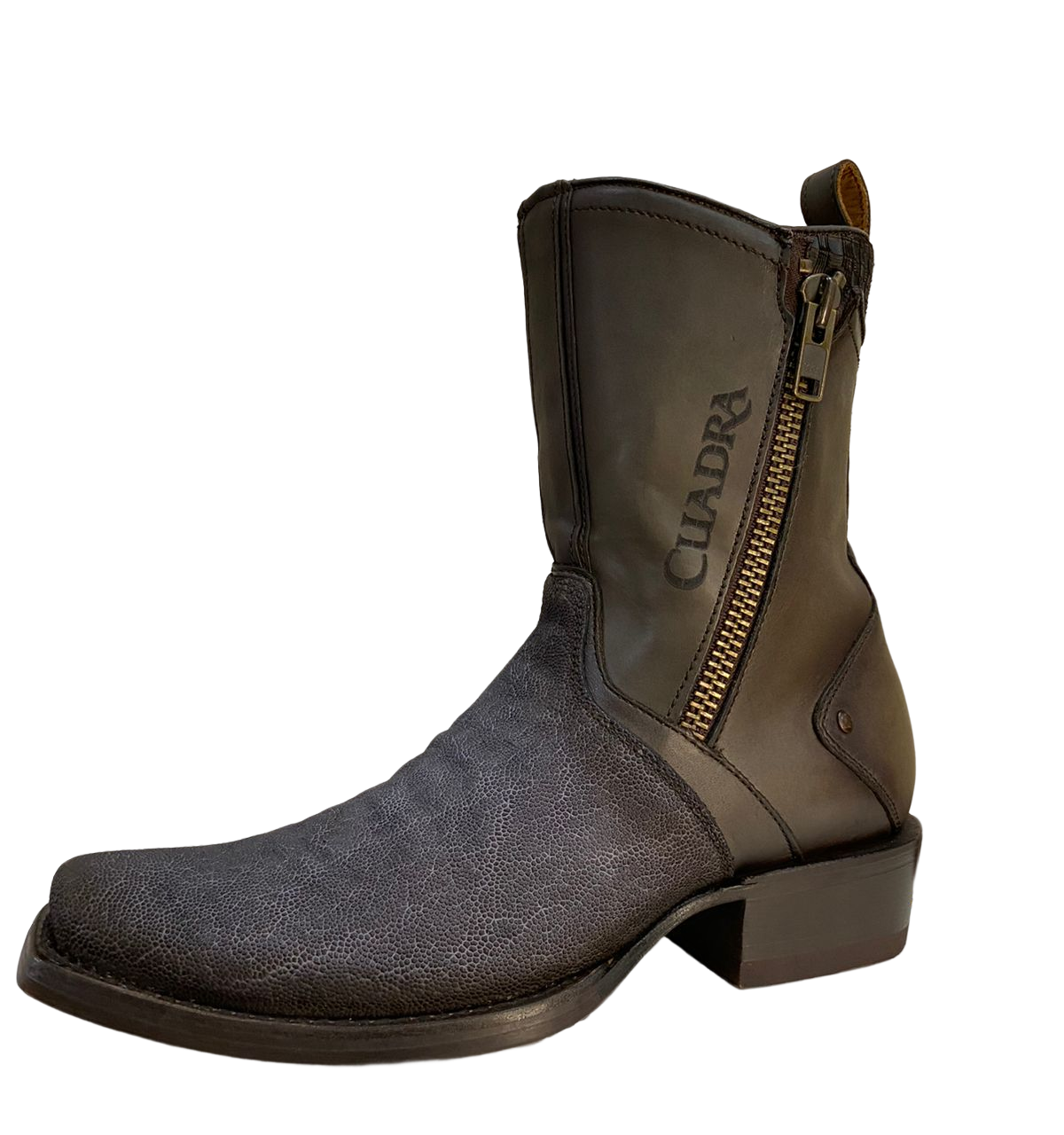 As Boots | Cuadra boots Stone with Elephant Skin