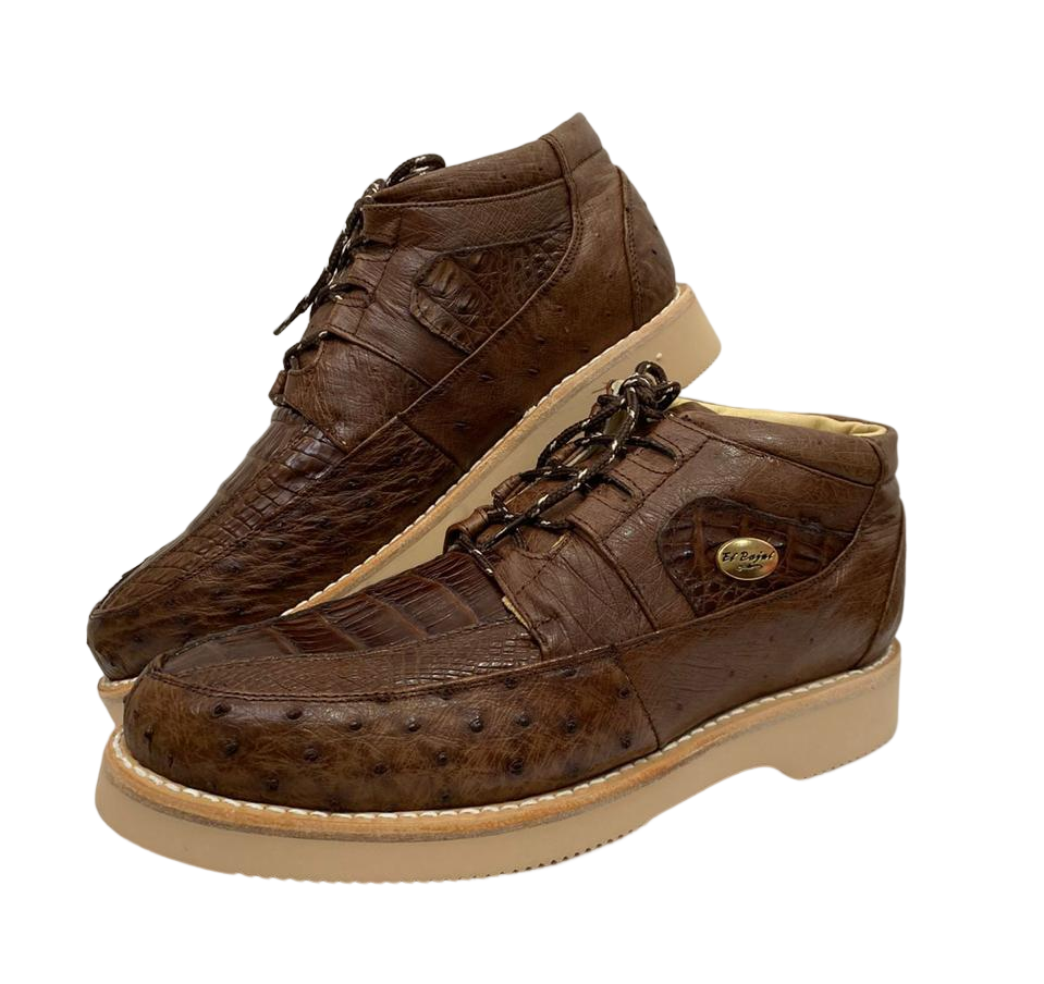 As Boots | Pajal shoes classic ostrich with alligator skin